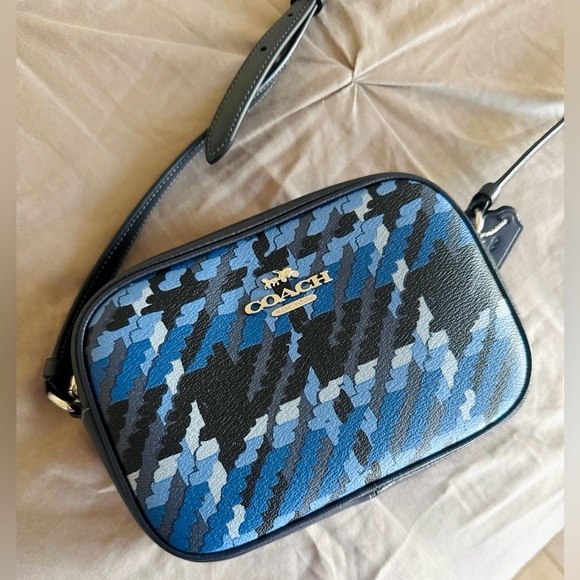 Coach | Bags | Nwt Coach Leathercanvas Jamie Crossbody Bag Blackblue ...